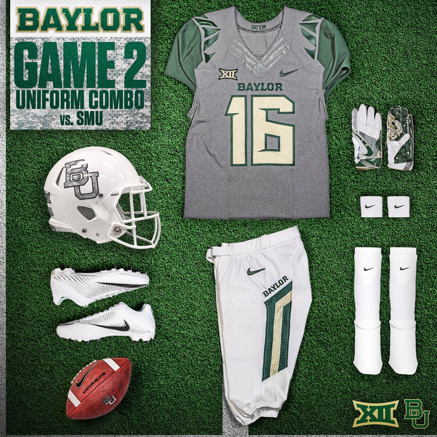 Baylor Football Uniforms