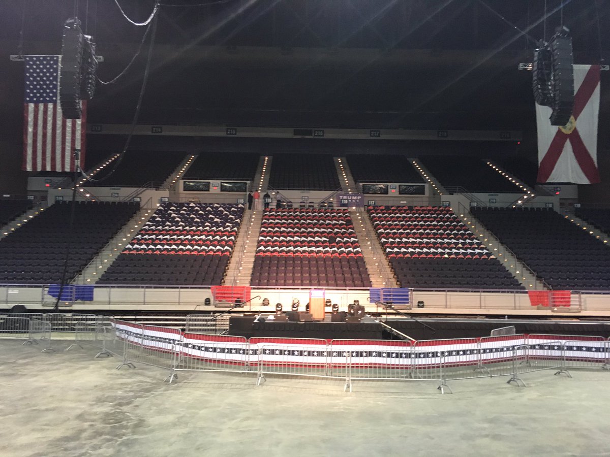 LIVE STREAM:Trump in Pensacola, FL 9/09/2016 in Pensacola Bay Center ...