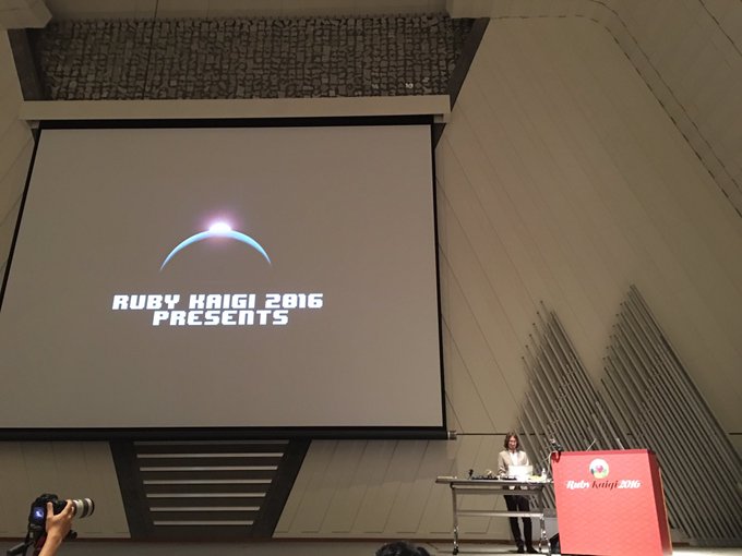 ソートの音を聴け！ メインホールがライブ会場に Rubyでシンセサイザーデモ #RubyKaigi #RubyKaigiA - Togetter