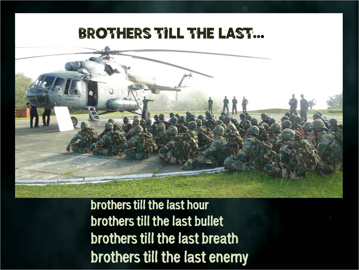 Military Quotes About Brotherhood