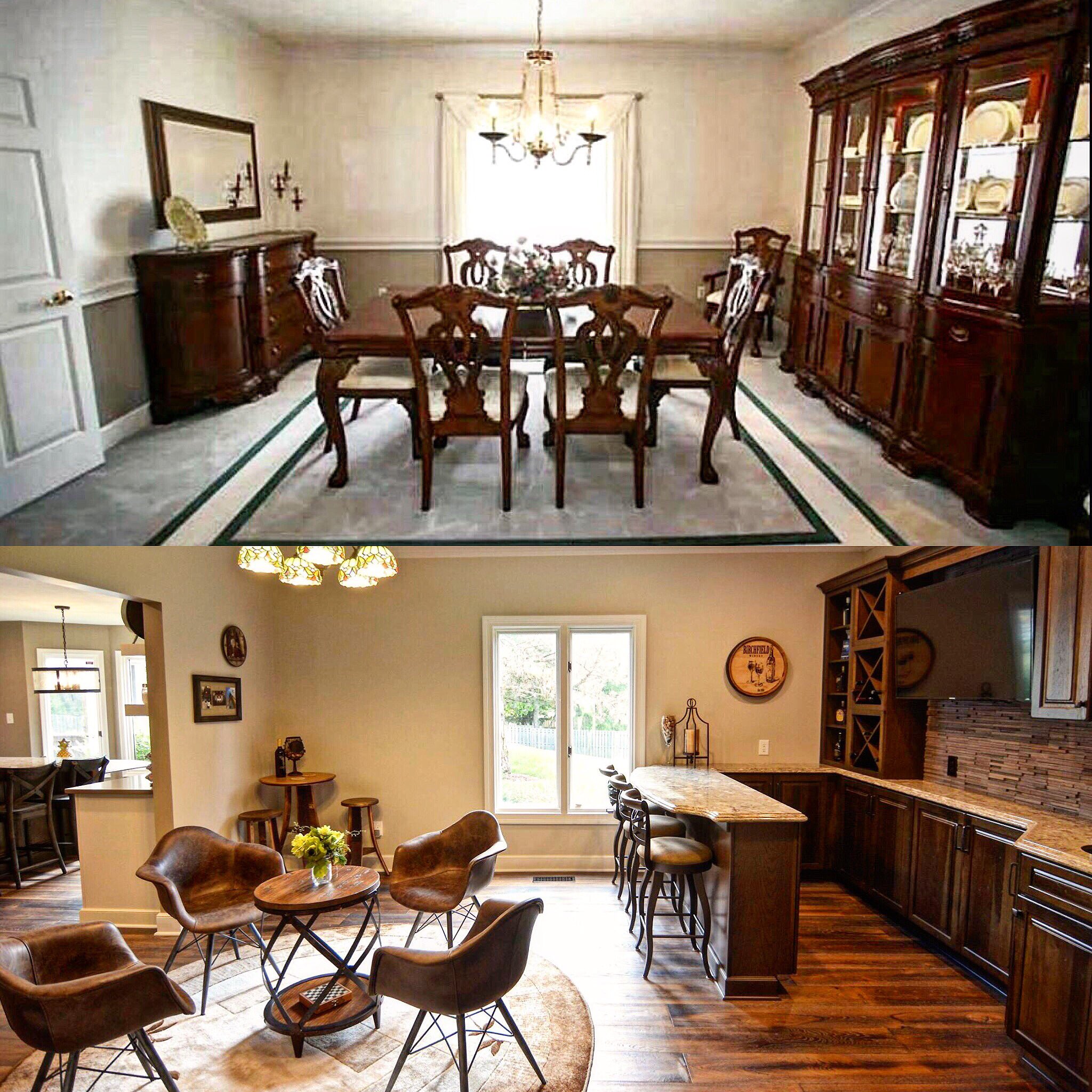 Bar Convert Dining Room