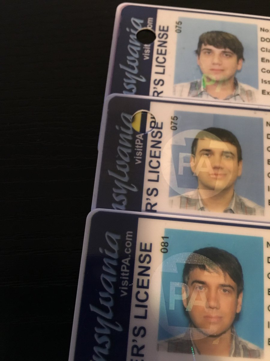 Anybody else have a driver's license photo shirt? Or a barber that ...