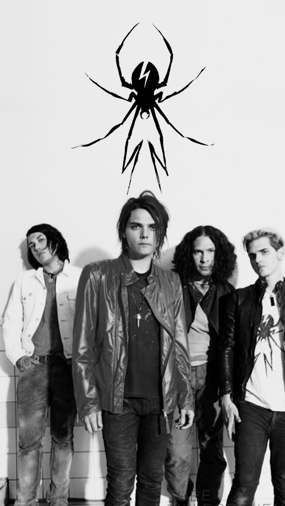 My Chemical Romance Logo Wallpaper Spider