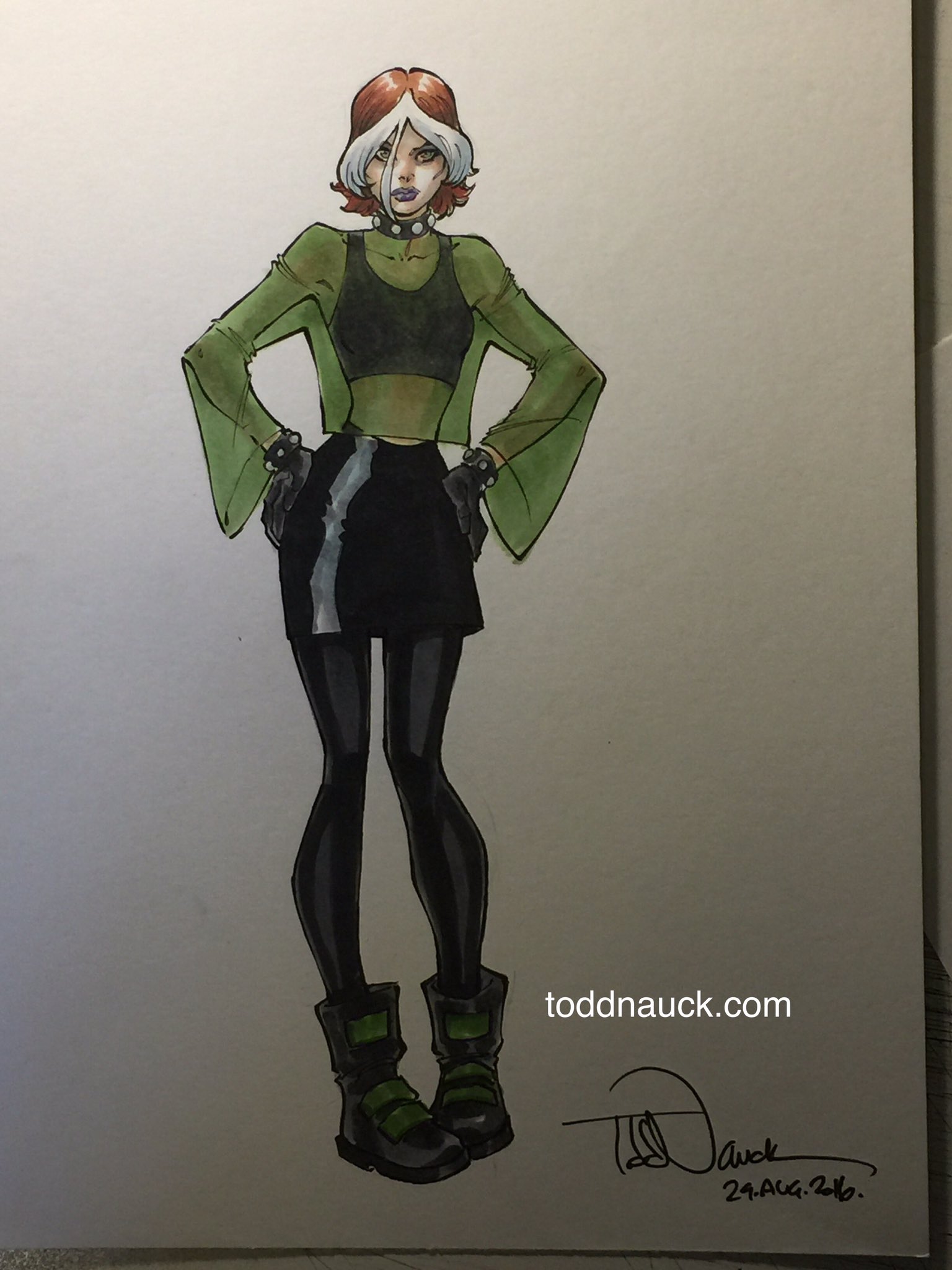 X Men Evolution Rogue Costume