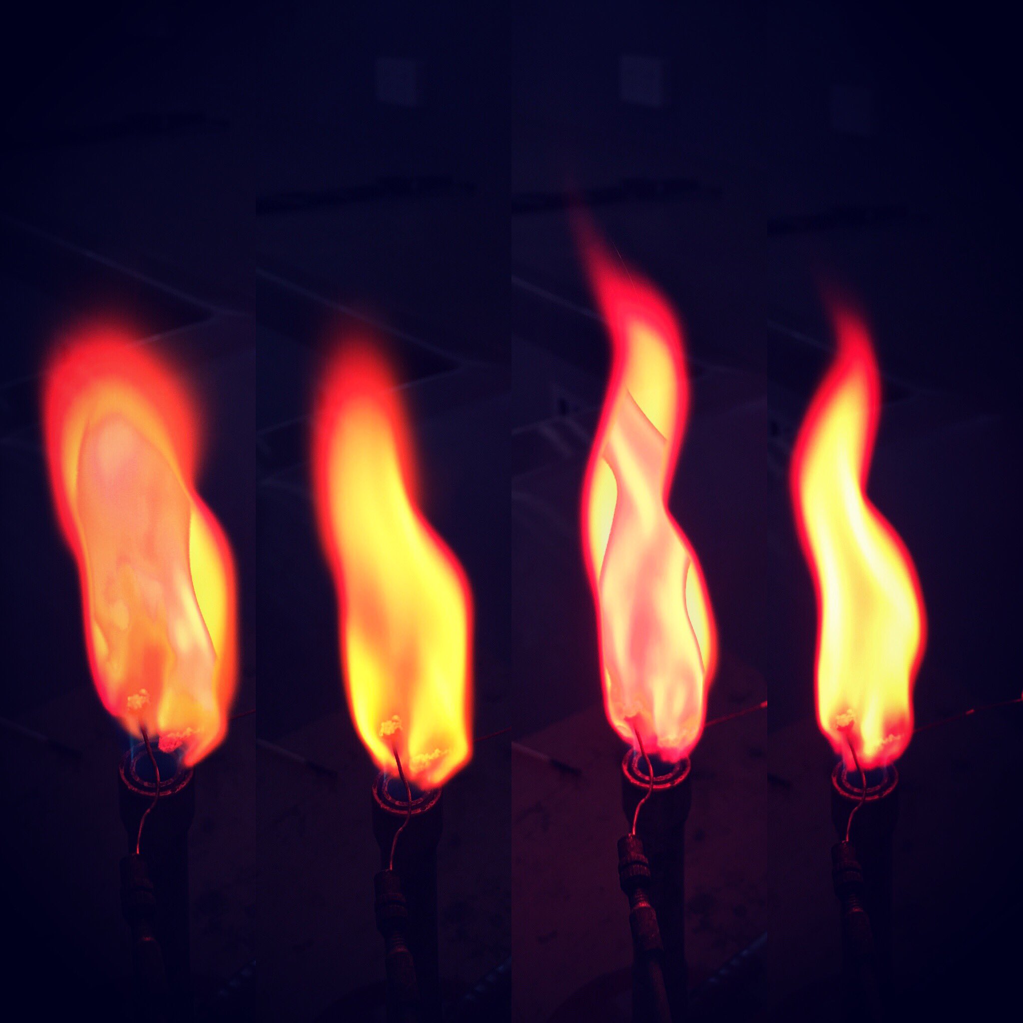 Lithium Chloride Flame Test