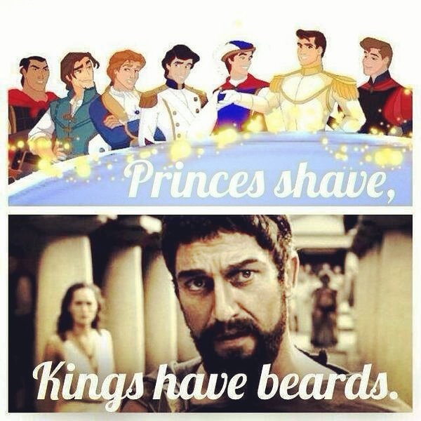 Disney Princess With Beards