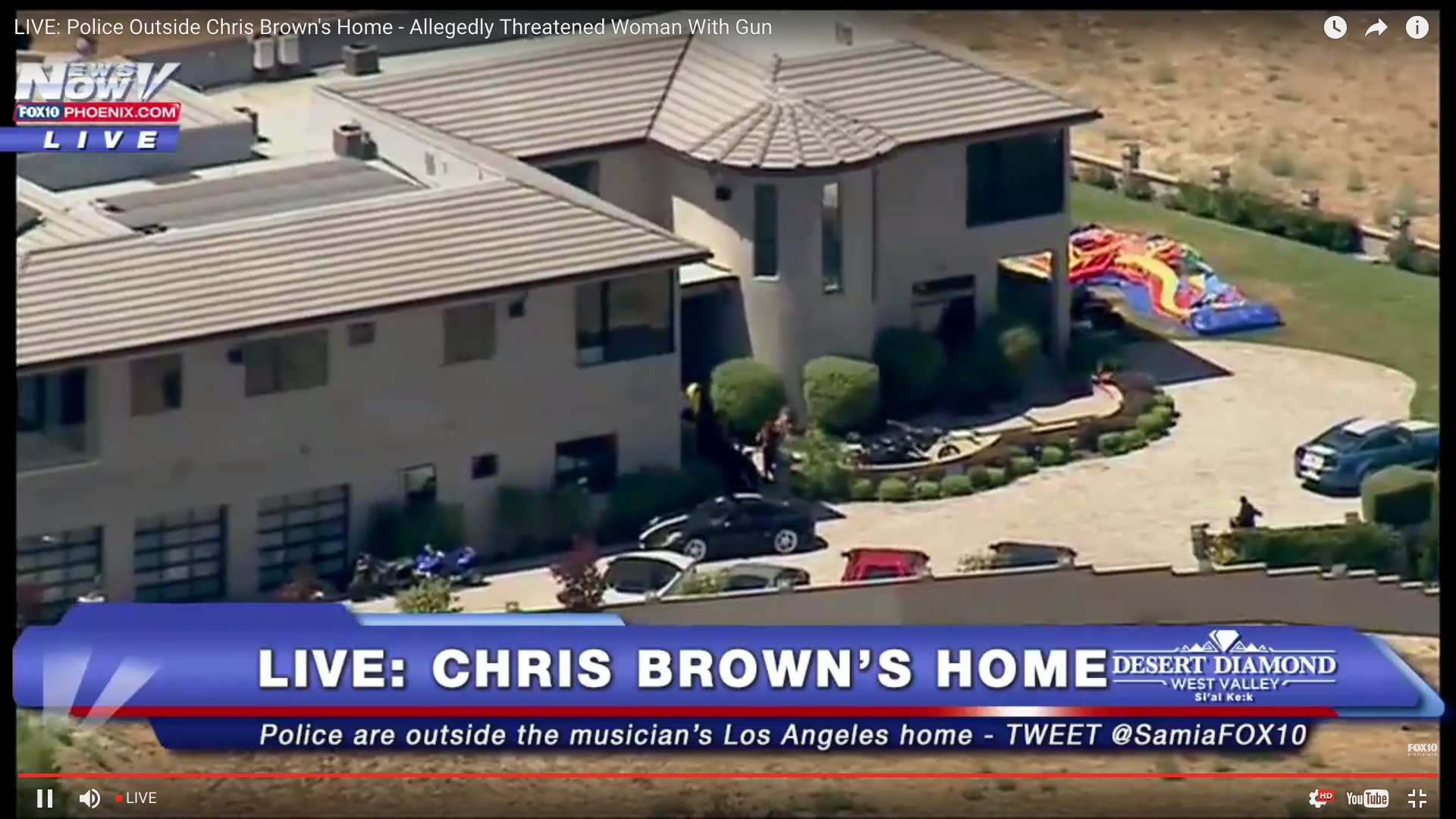 Chris Brown House Address
