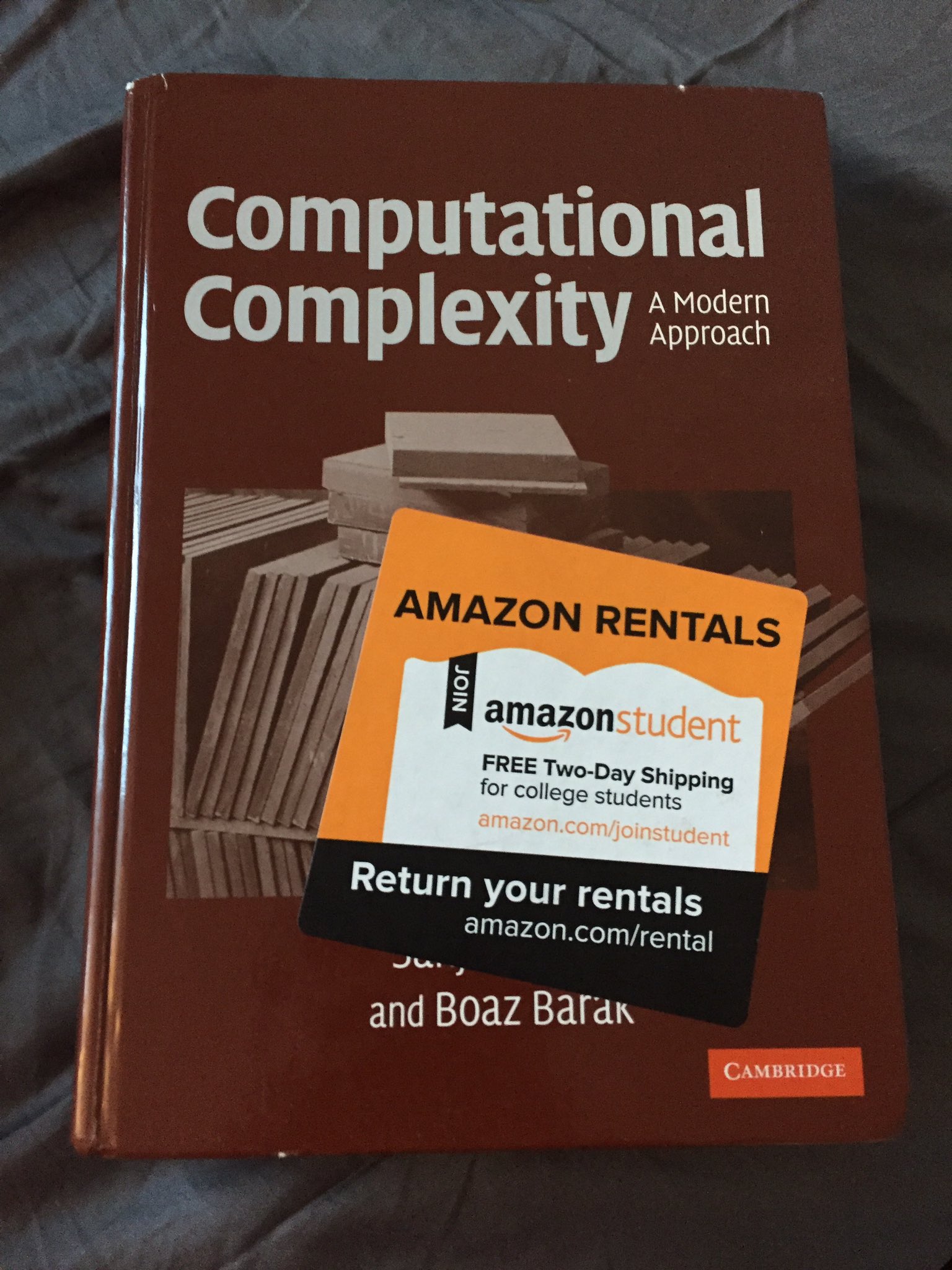 Computational Complexity Book