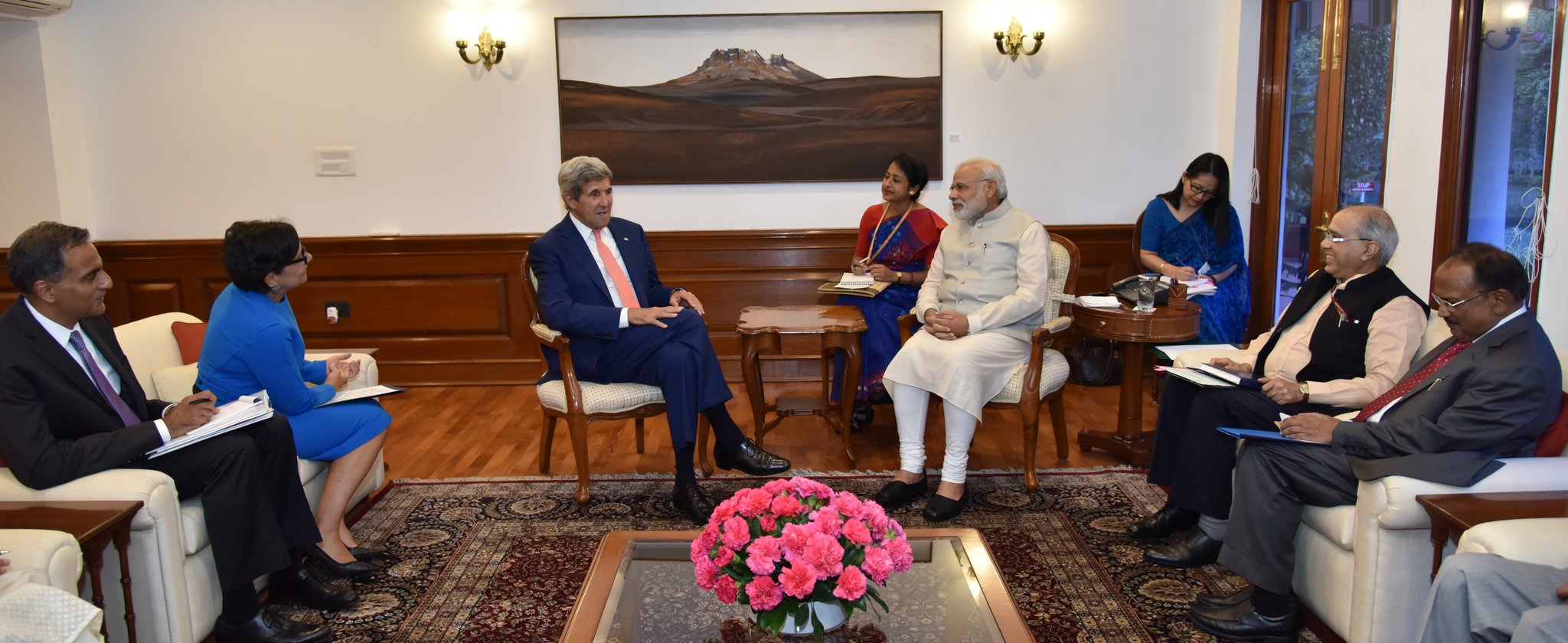 Arindam Bagchi on Twitter: "Capping off an important visit, Secretary of State @JohnKerry calls ...