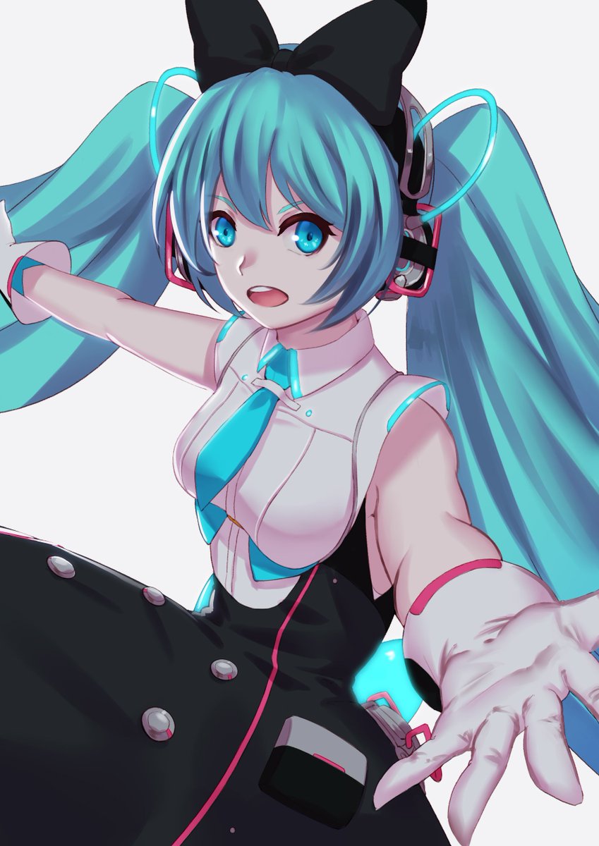 初音ミク「#初音ミク生誕祭2016 」|白帝/WhiteMのイラスト