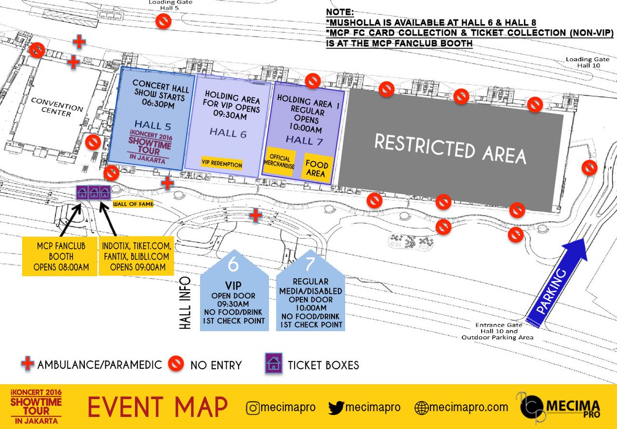 Konser iKON di Indonesia - Mau Tahu Denah Hingga Rundown Acara iKONCERT ...