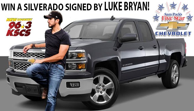 Luke Bryan Silverado