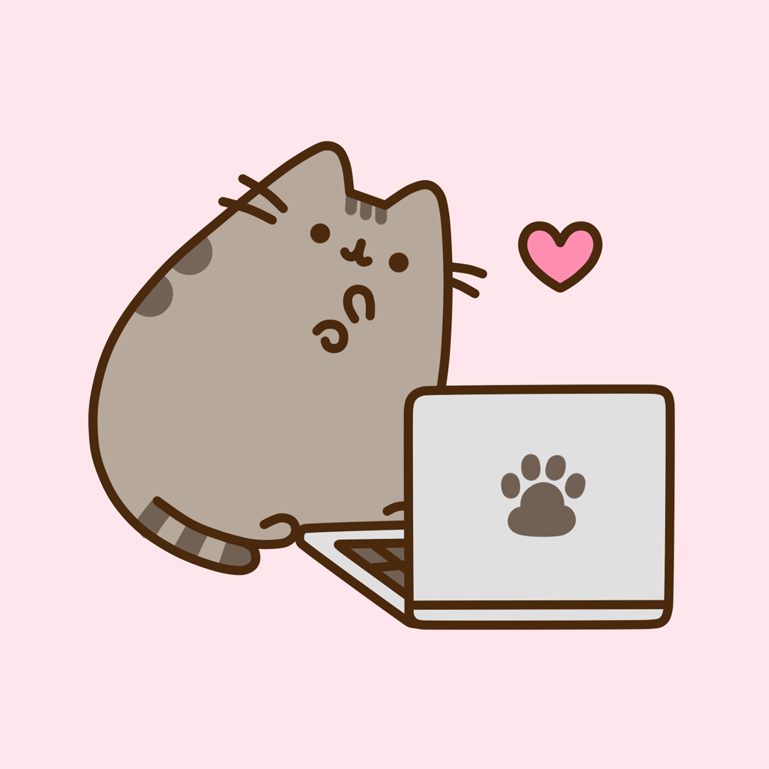 Pusheen Cat Lazy School