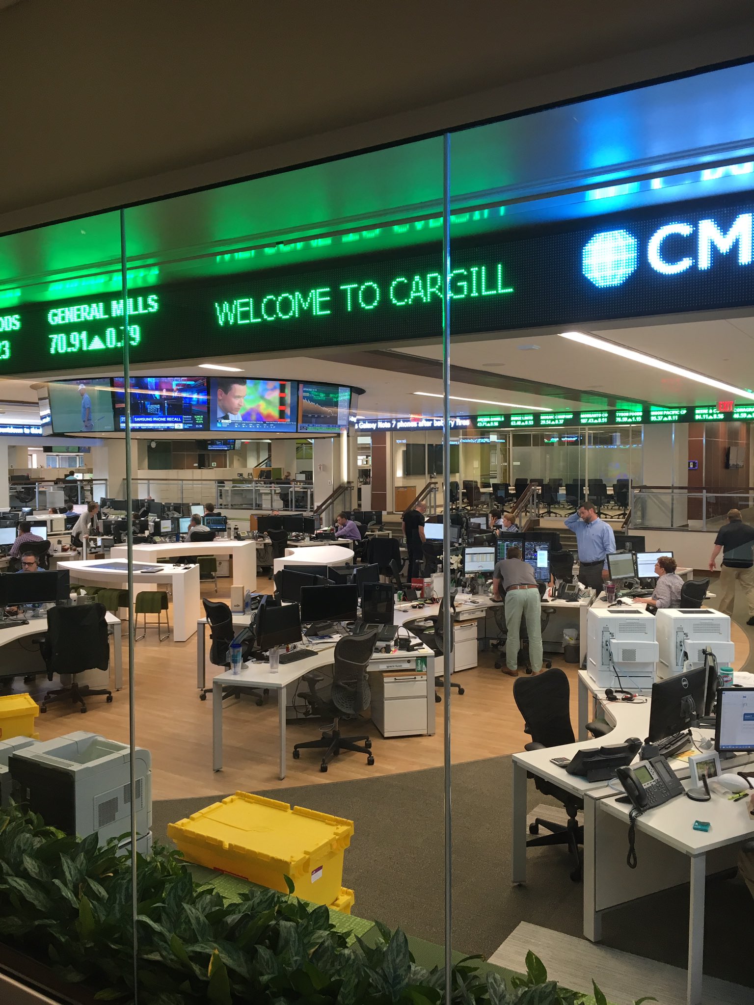 Commodities Trading Floor