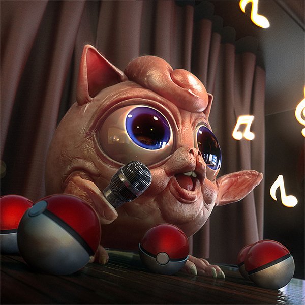 Pokemon In Real Life Jigglypuff