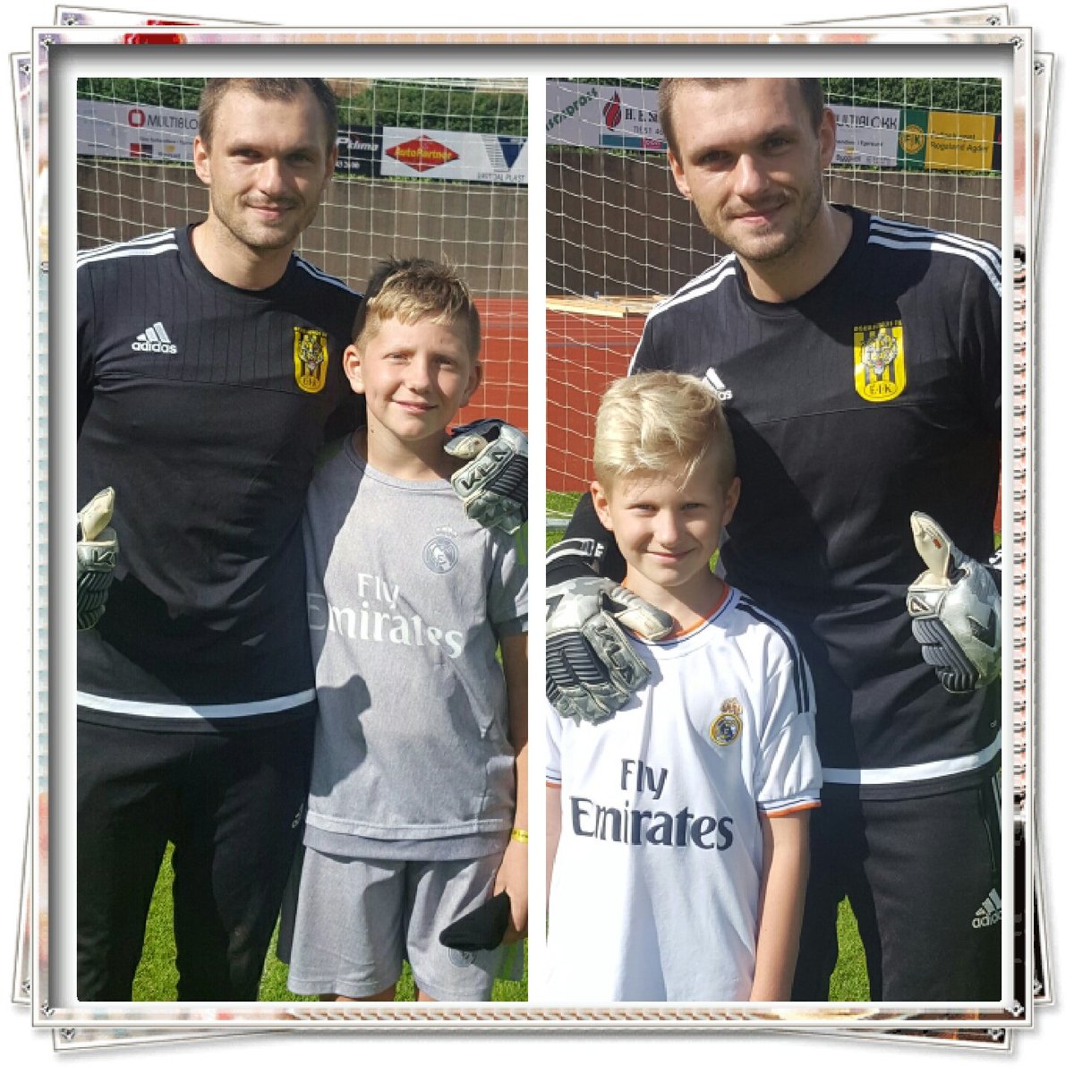 Kay Urdal on Twitter: "Igor Spiridonov på straffekonkurranse på familiedag for Egersunds IK ...