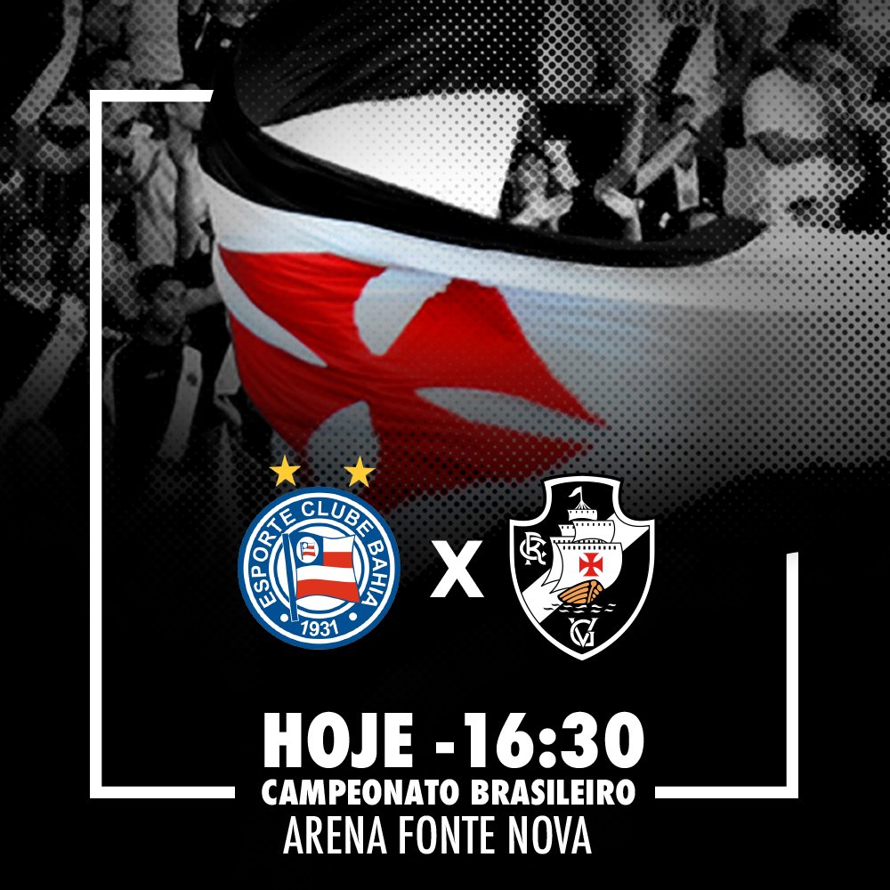 Hoje é Dia De Vasco Gigante Da Colina Encara O Bahia às 16h30 Na