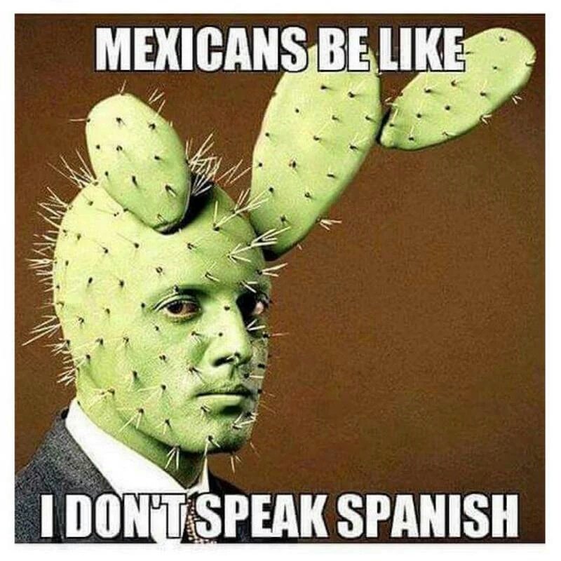 Mexicans Be Like I Dont Speak Spanish Meme