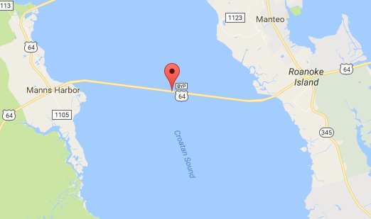 Virginia Dare Memorial Bridge is now open in both directions ...