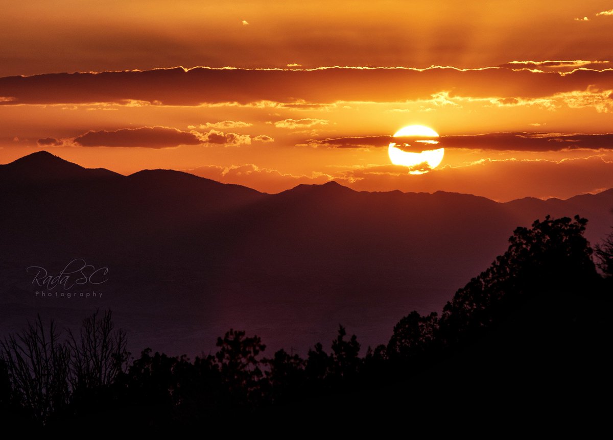 ¡Espectacular! Puesta del Sol sobre la Sierra la Elenita en Cananea ...