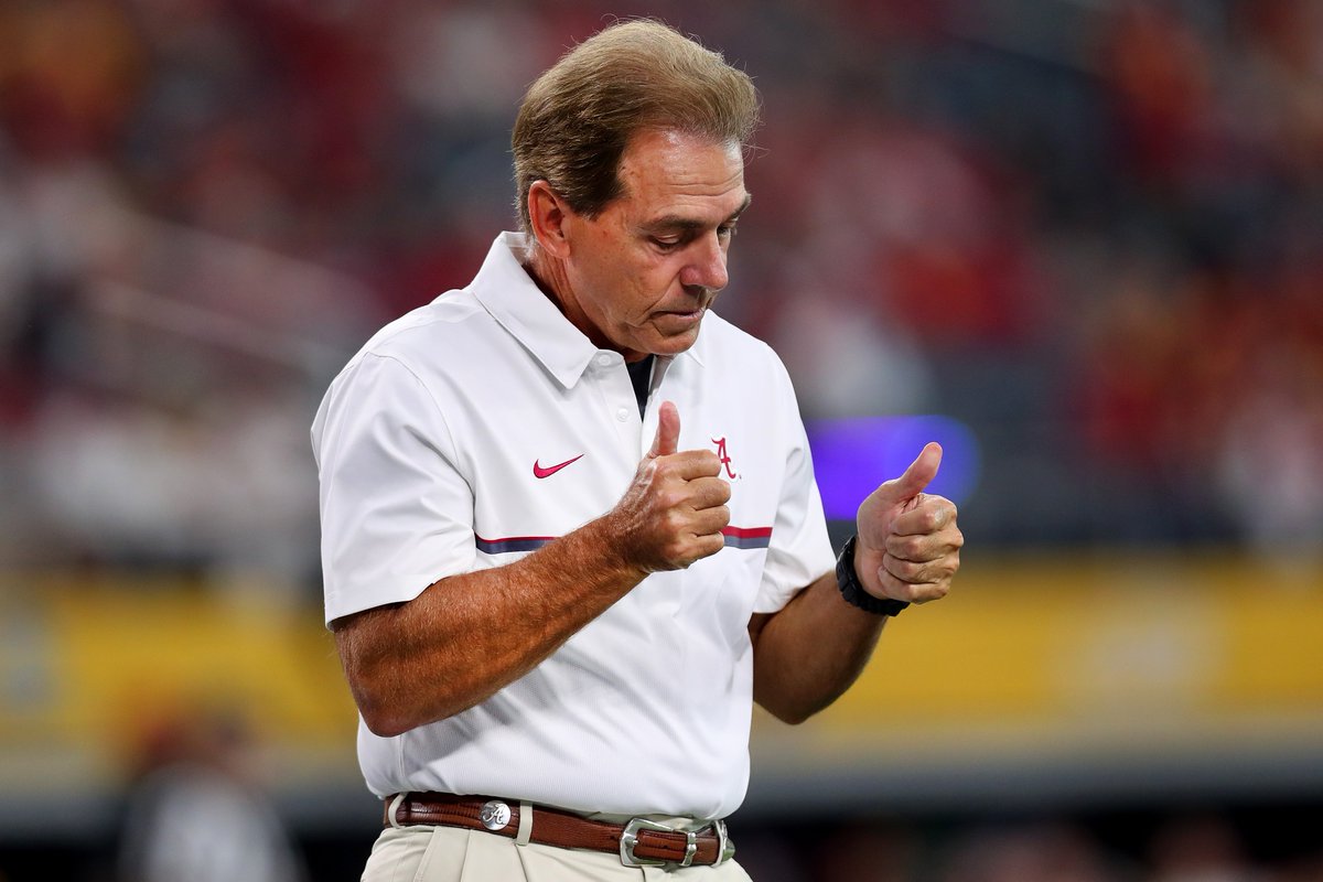 Nick Saban approves… No. 1 Bama dominates No. 20 USC, 52-6 USCvsBAMA ...