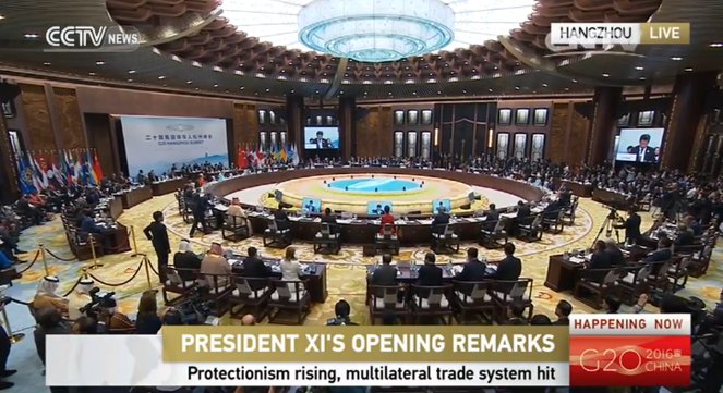 G20Live Global economy faces risks and challenges, Xi hopes Hangzhou ...