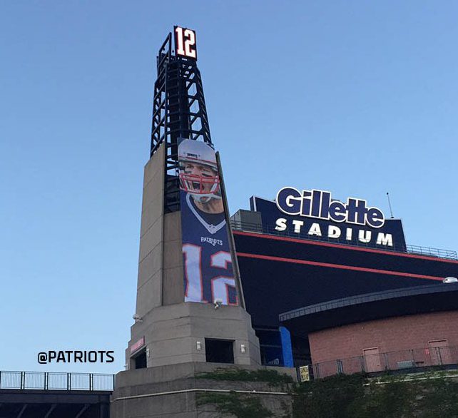 The Patriots have modified the Gillette Stadium Lighthouse in ...