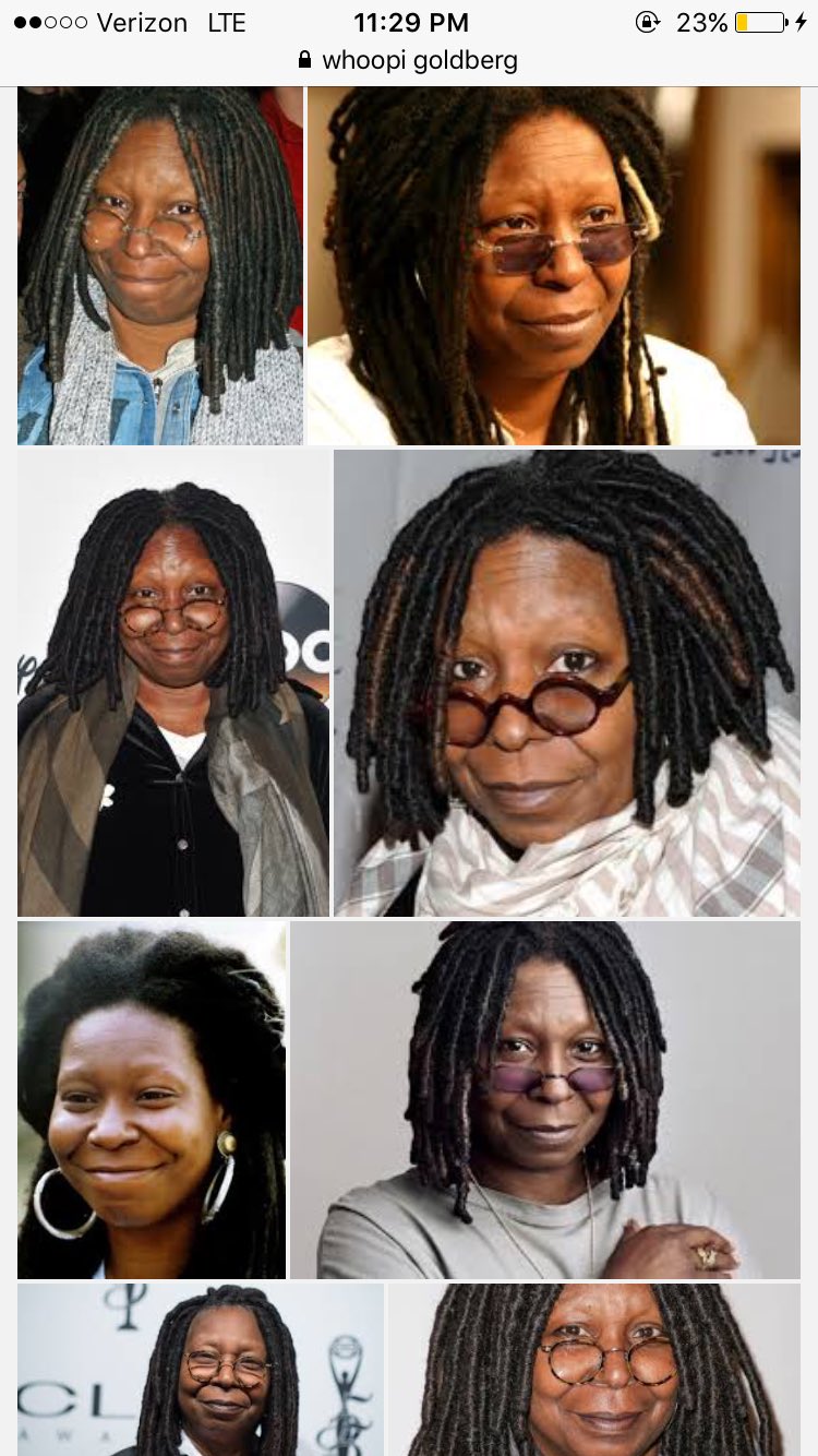 Whoopi Goldberg With Eyebrows