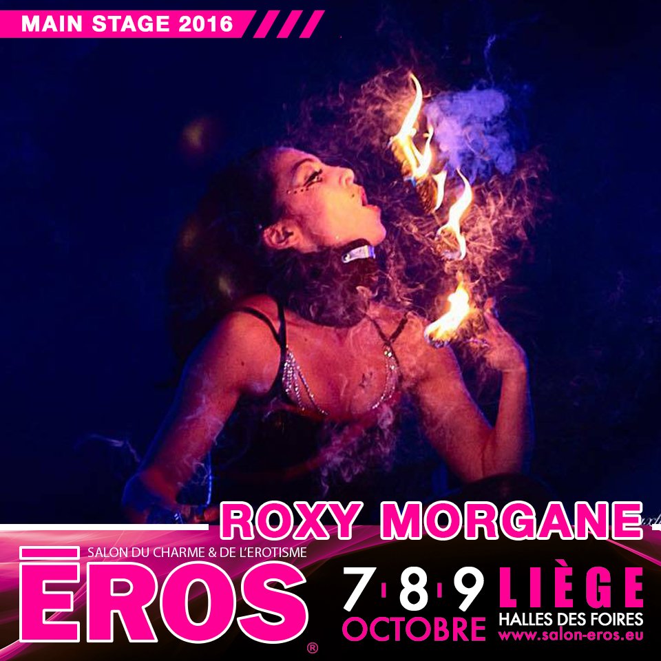 Woops Belgium on Twitter: "Roxy Morgane Satine Artiste complète internationale. Salon Eros - 7 8 ...