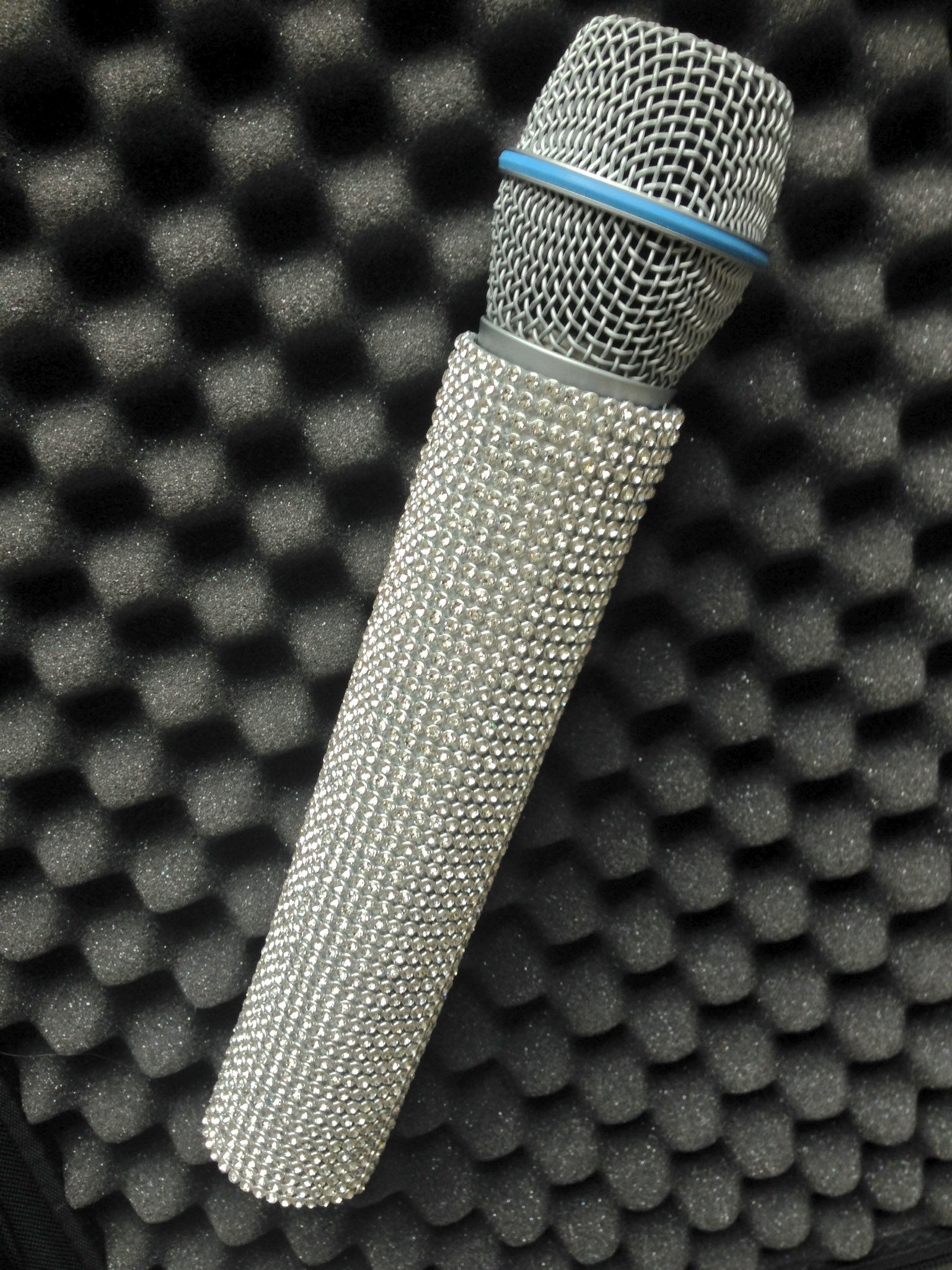 Swarovski Crystal Microphone