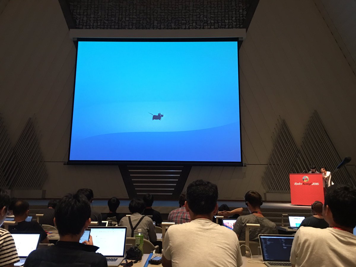 "型は絶対書きたくない" "Ruby3は東京オリンピックまでに" Rubyの父Matzによる、「楽しいプログラミング体験を届けるために」 #rubykaigi 2016 Keynote (6 ...