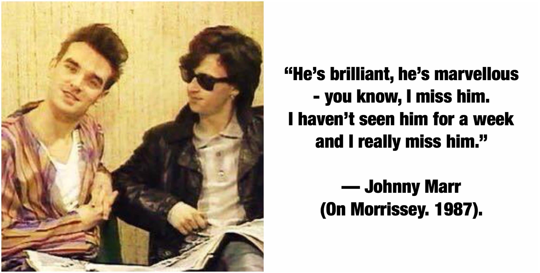 Morrissey Interview Quotes