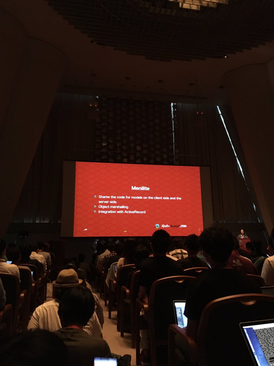 このライブコーディングがすごい！ RubyでIsomorphic Webプログラミングを実現する Menilite 紹介 #RubyKaigi #RubyKaigiB - Togetter ...