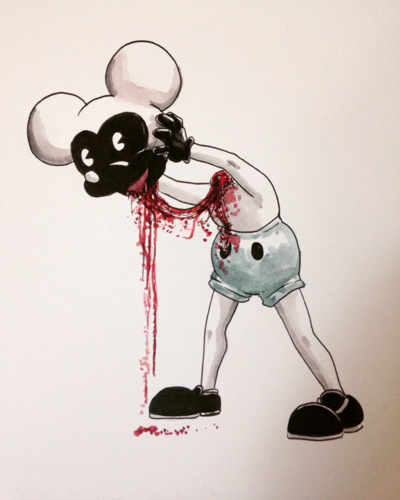 Creepy Cartoon Drawings
