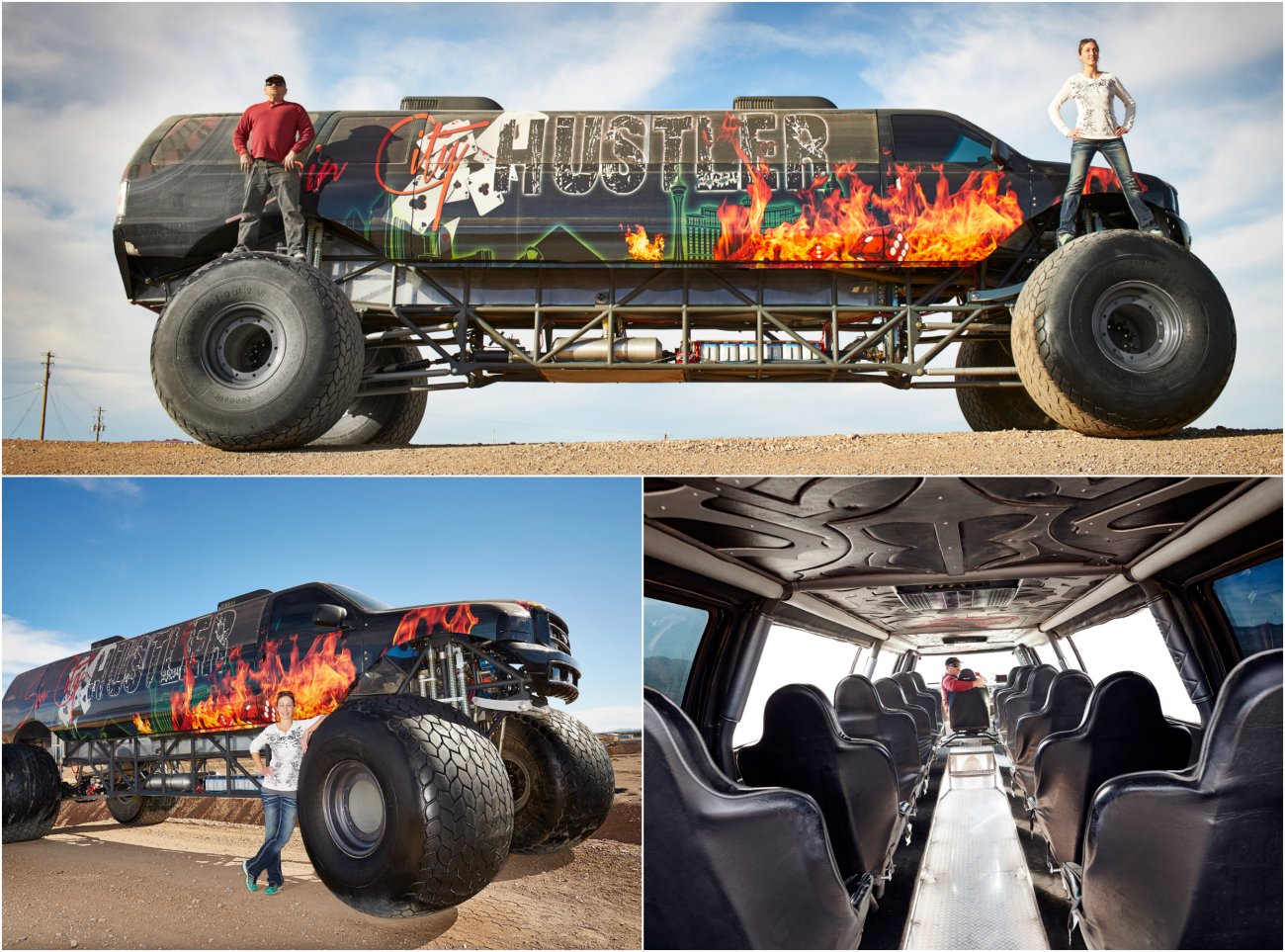 Limo Monster Truck