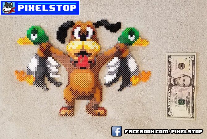 Pixel Duck Hunt Ducks