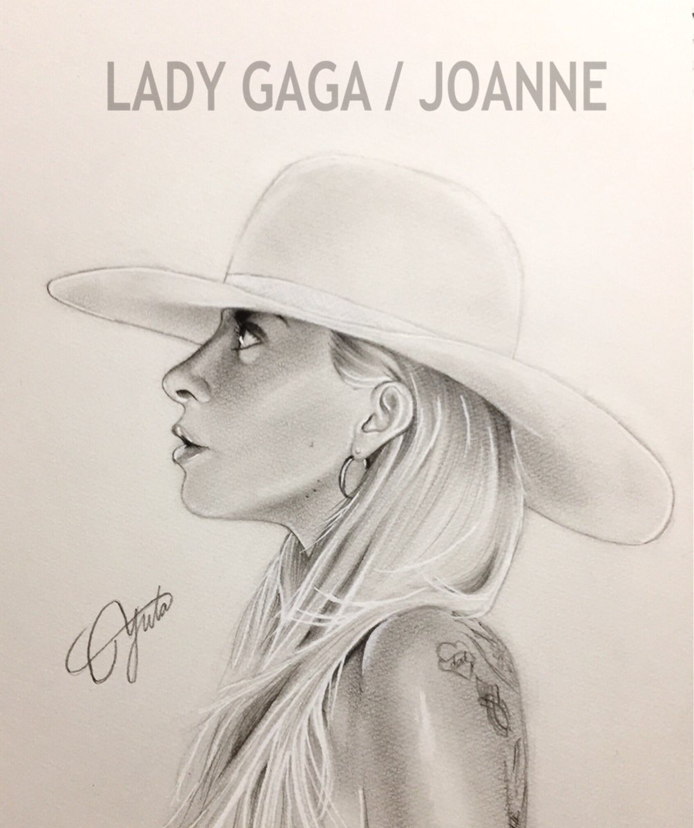 Lady Gaga Easy Drawing