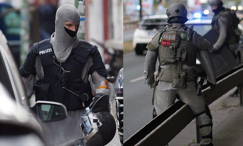 Face & Neck protection from bites and, and from crushing force on the ...