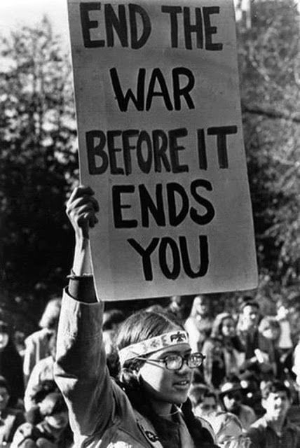 Anti Vietnam War Protest Hippies