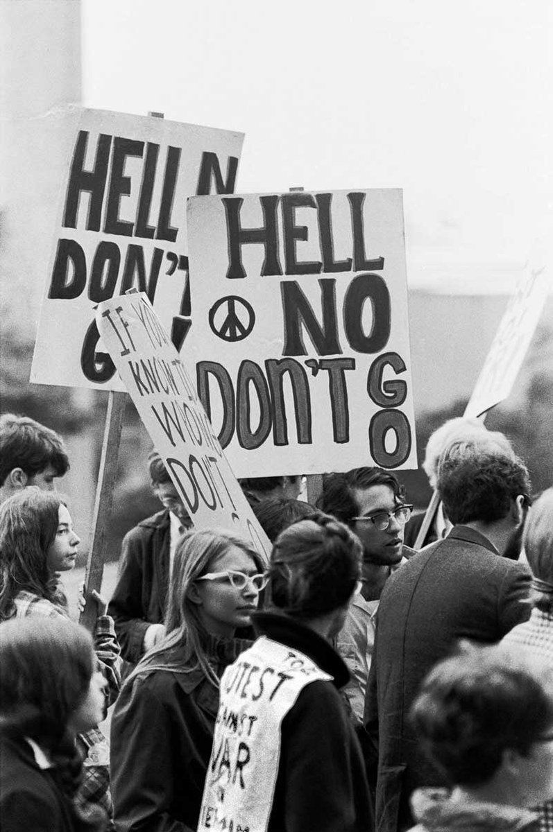 Vietnam War Protest Hippies