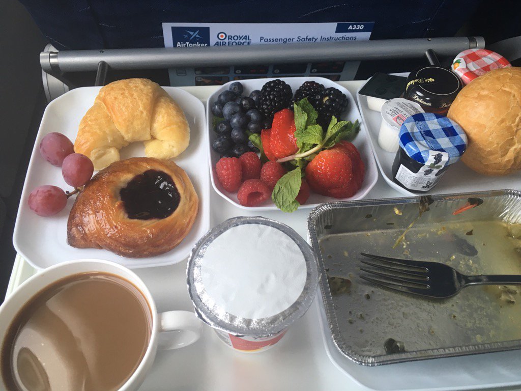On this plane... Breakfast means breakfast.... | Faisal Islam | Scoopnest