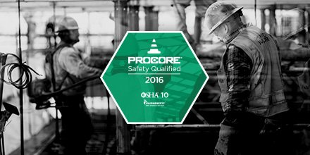 Procore Technologies on Twitter: "Earn your Procore Safety Qualified OSHA 10 sticker and your ...