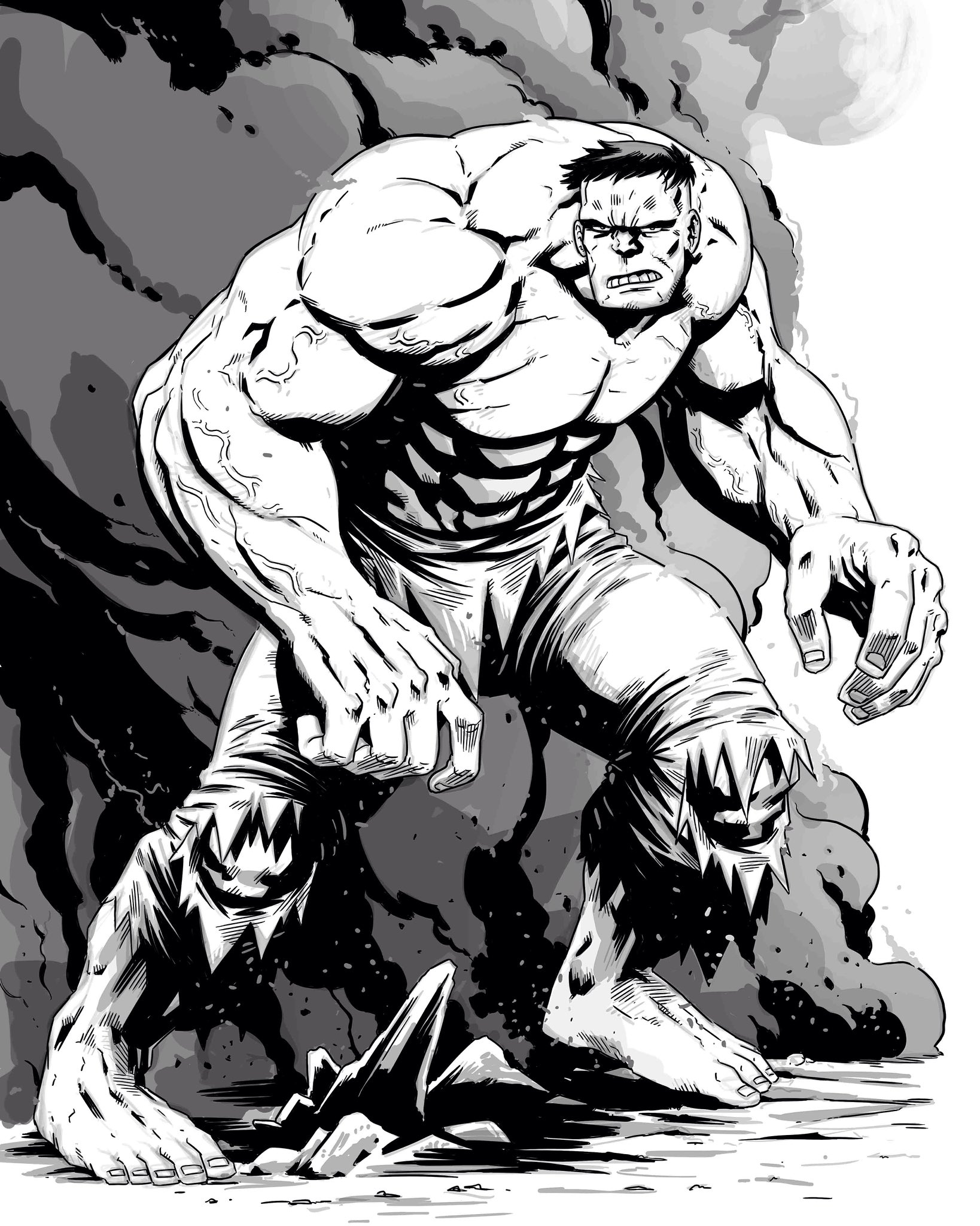 Hulk Drawing