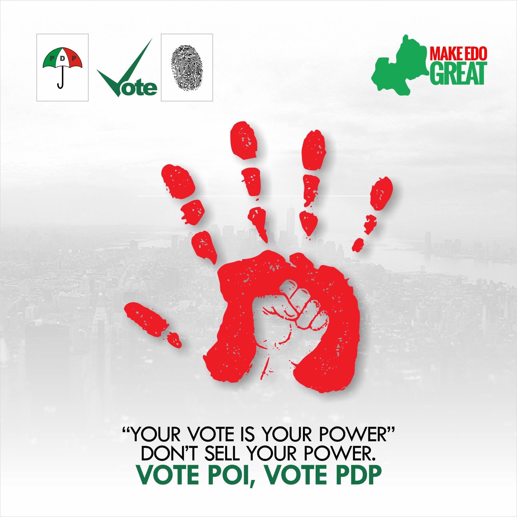 Your Vote Is Your Power
