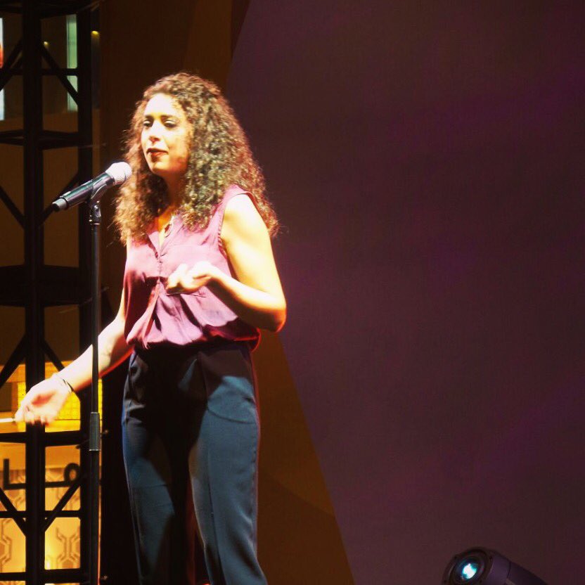 Manal Awad doing what she does best: great comedy with a Palestinian ...