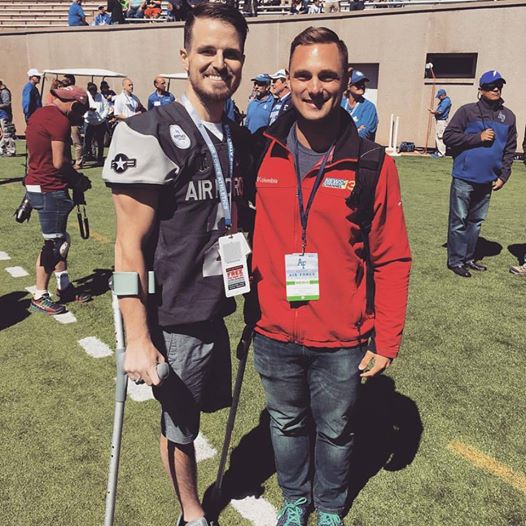 Our Nick Rothschild met Carson Bird with the AFA football team. Bird is ...