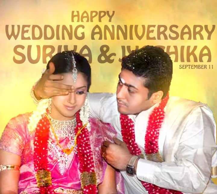 Surya And Jyothika Marriage Photos