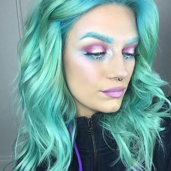 Sea Nymph Makeup