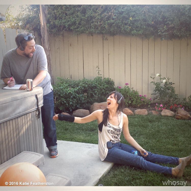 Katie Featherston Feet