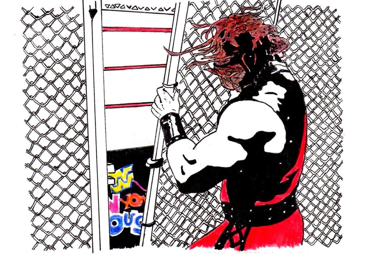 How To Draw Wwe Kane